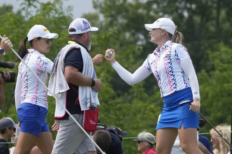 Cheyenne Knight, Elizabeth Szokol hold on to win LPGA Tour’s lone team ...