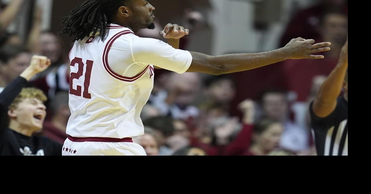 Transfer Myles Rice leads No. 16 Indiana past South Carolina