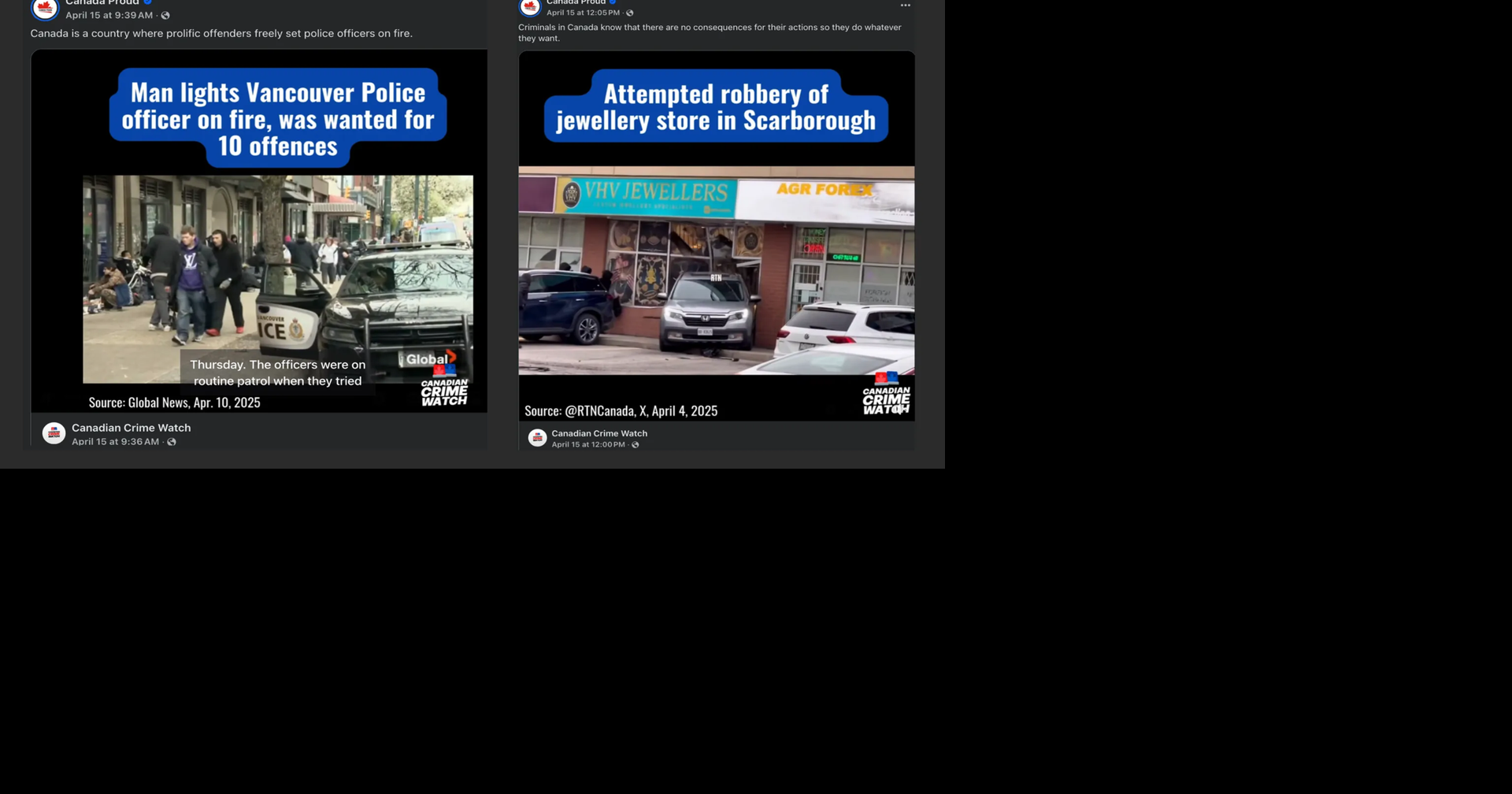 Right-wing influence group behind Canadian Crime Watch page