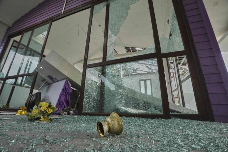 Photos from the aftermath of fighting along the Thailand-Cambodia border