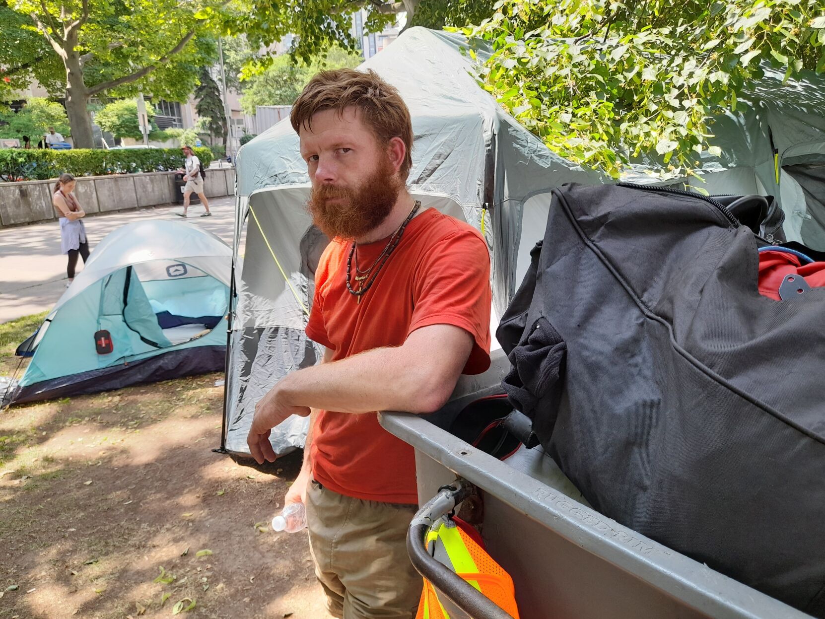 Bylaw, police clear Hamilton city hall encampment