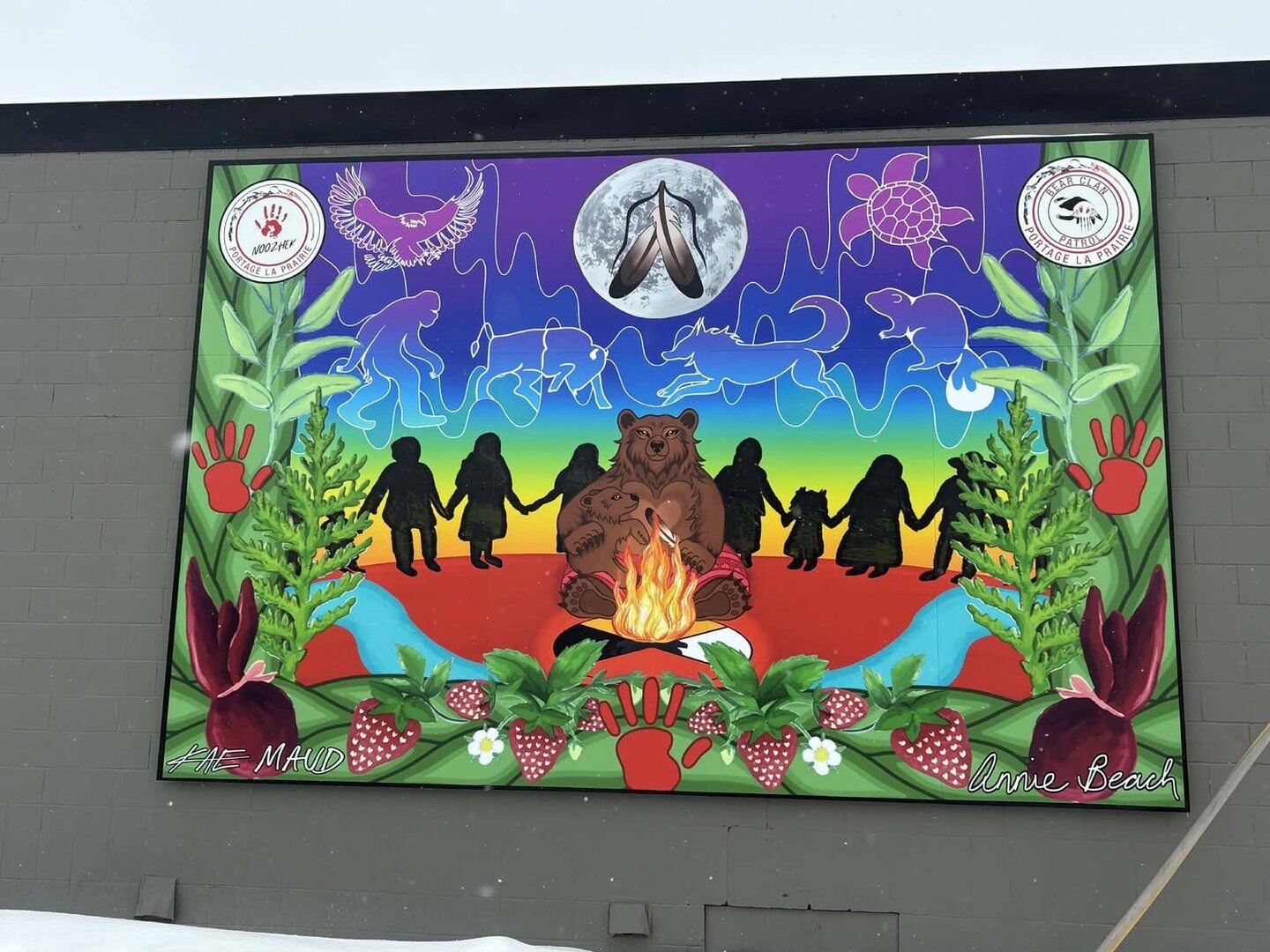 New Collaborative Mural To Inspire Hope In Portage Community