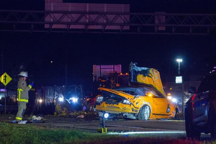 Passenger sustains ‘major injuries’ after fiery QEW crash