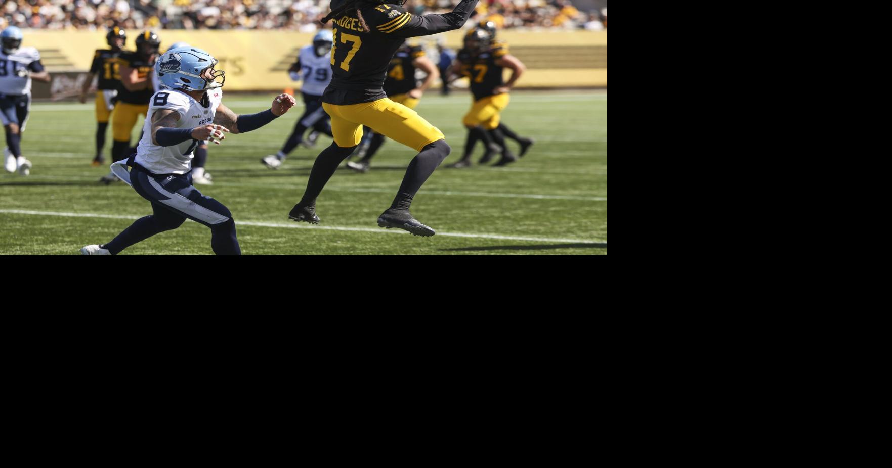 Photos: Ticats fall to Argos in Labour Day Classic