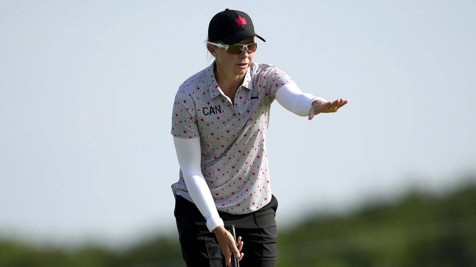 Canadian golfer Alena Sharp says she played most of 2025 with an ...