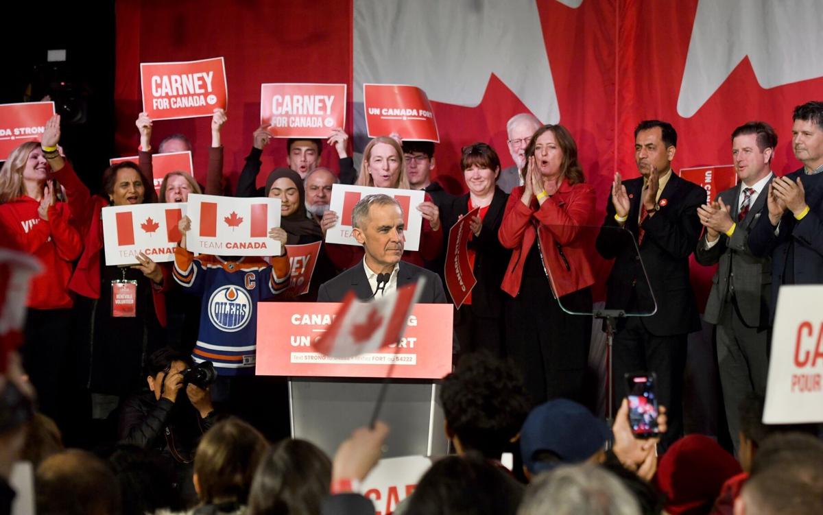 Hundreds vie to see Liberal leader Mark Carney in Hamilton