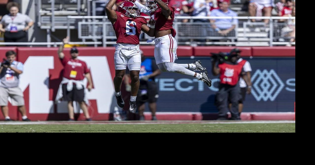 No. 7 Alabama overcomes botched recovery of an onside kick to beat ...