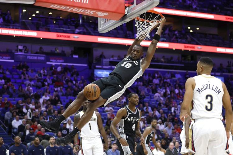 Trey Murphy III scores 24 points, Zion Williamson adds 18 and the Pelicans beat the Spurs 109-103
