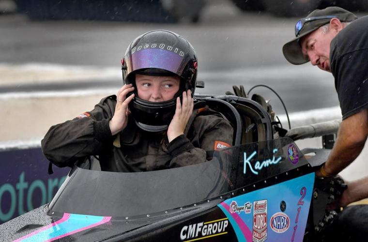 Drag racer Kami Scott is learning to fly