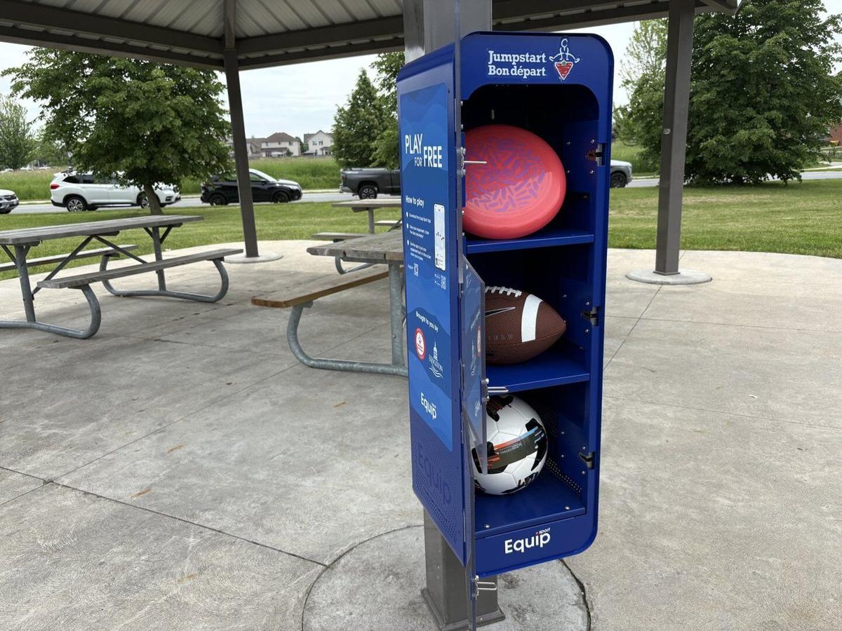 Kingston launches free sports equipment lockers at city parks