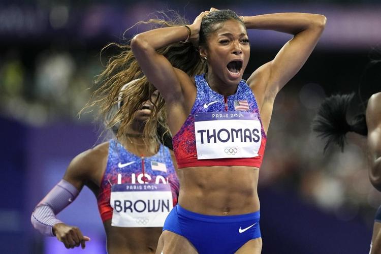 Harvard graduate Gabby Thomas sprints to 200-meter gold medal for the ...