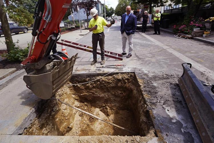 Some cities are digging up water mains and leaving lead pipe in the ground