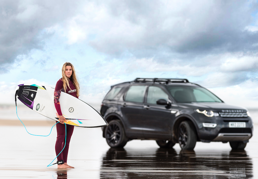 Surf’s up at Land Rover with recycled foam