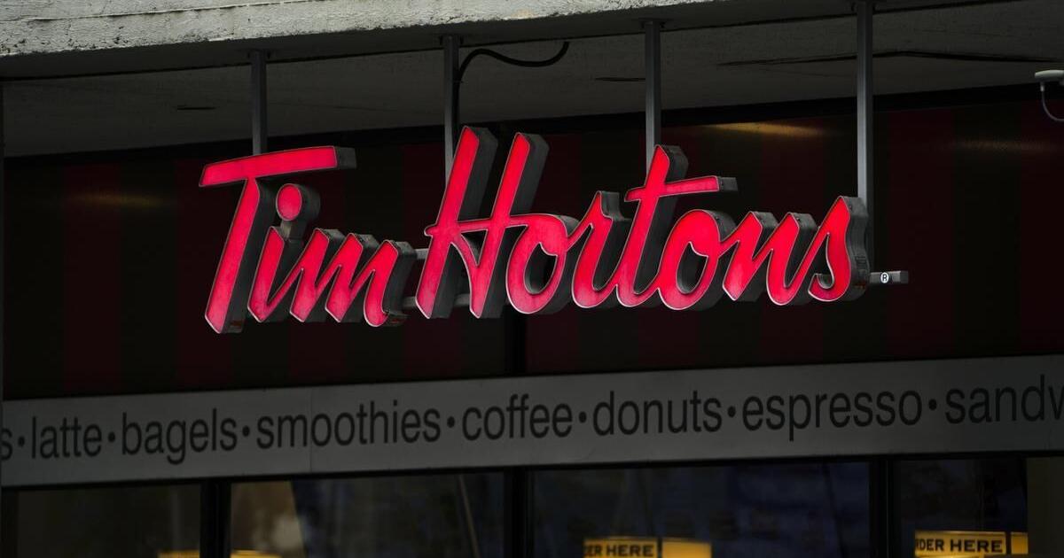 The old Tim Hortons is vanishing
