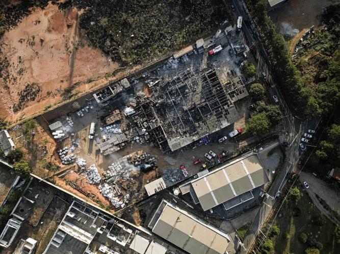 Metal factory explosion in Brazil kills 4 and injures at least 30