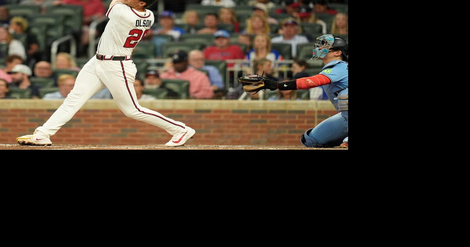 Matt Olson, baseball's iron man, stars for the Braves on Lou Gehrig Day
