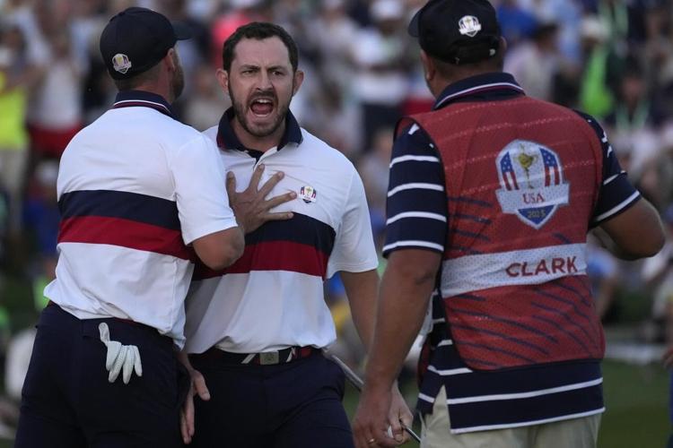Hatless Cantlay gets the last laugh after a day of ribbing from Europe ...