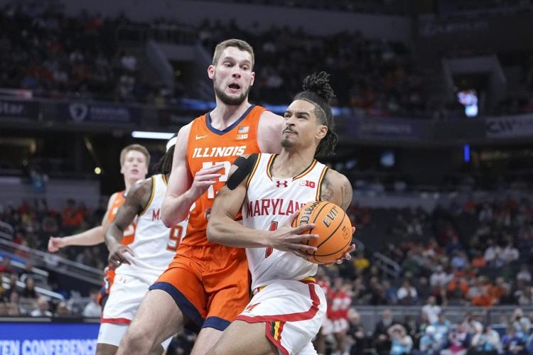 Rice, Queen help No. 11 Maryland rout No. 24 Illinois 88-65 in Big Ten quarterfinals