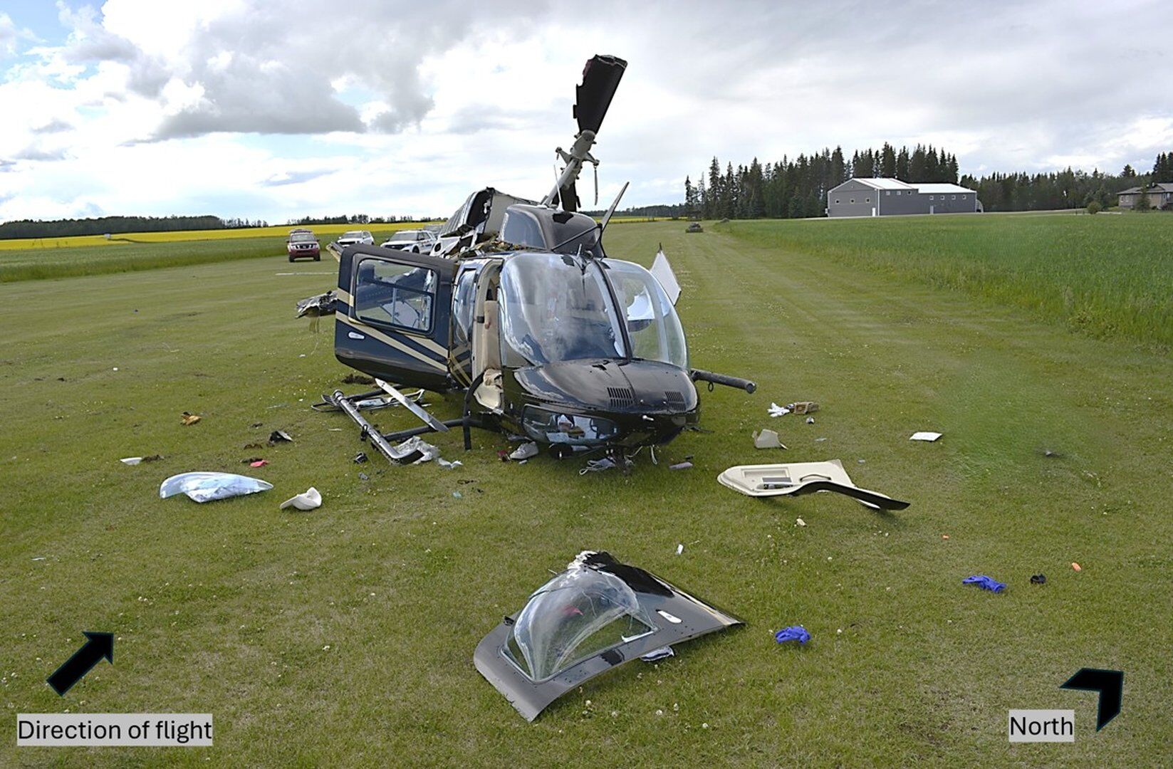 Helicopter crash report advises against carrying passengers during ...