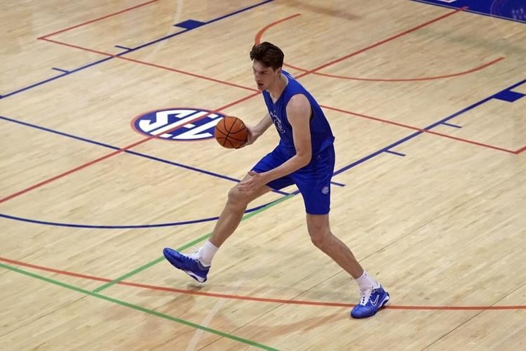 At 7 feet, 9 inches, Olivier Rioux is the world's tallest teen and an intriguing basketball project