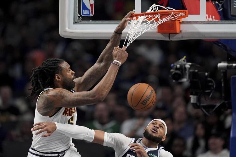 Jamal Murray scores 32 of his season-high 45 points in the 1st half as ...