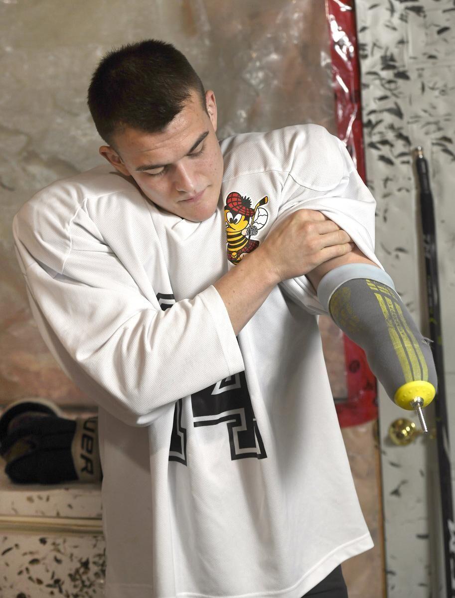 Hamilton Kilty B’s Josh Hampel, who has one arm, aims for U.S. colleges ...