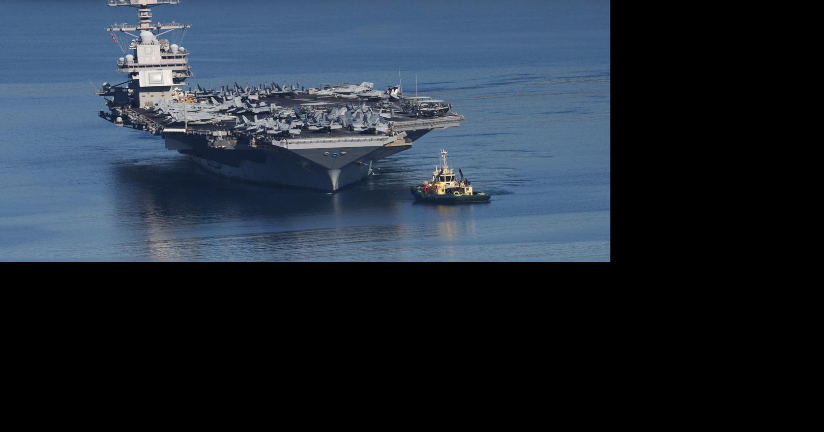 US military builds up the largest force of warships and aircraft in the ...