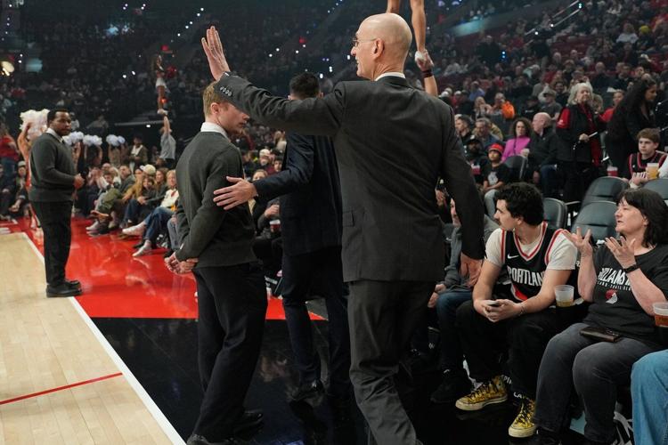 NBA Commissioner Silver visits Portland after passage of bill to help ...