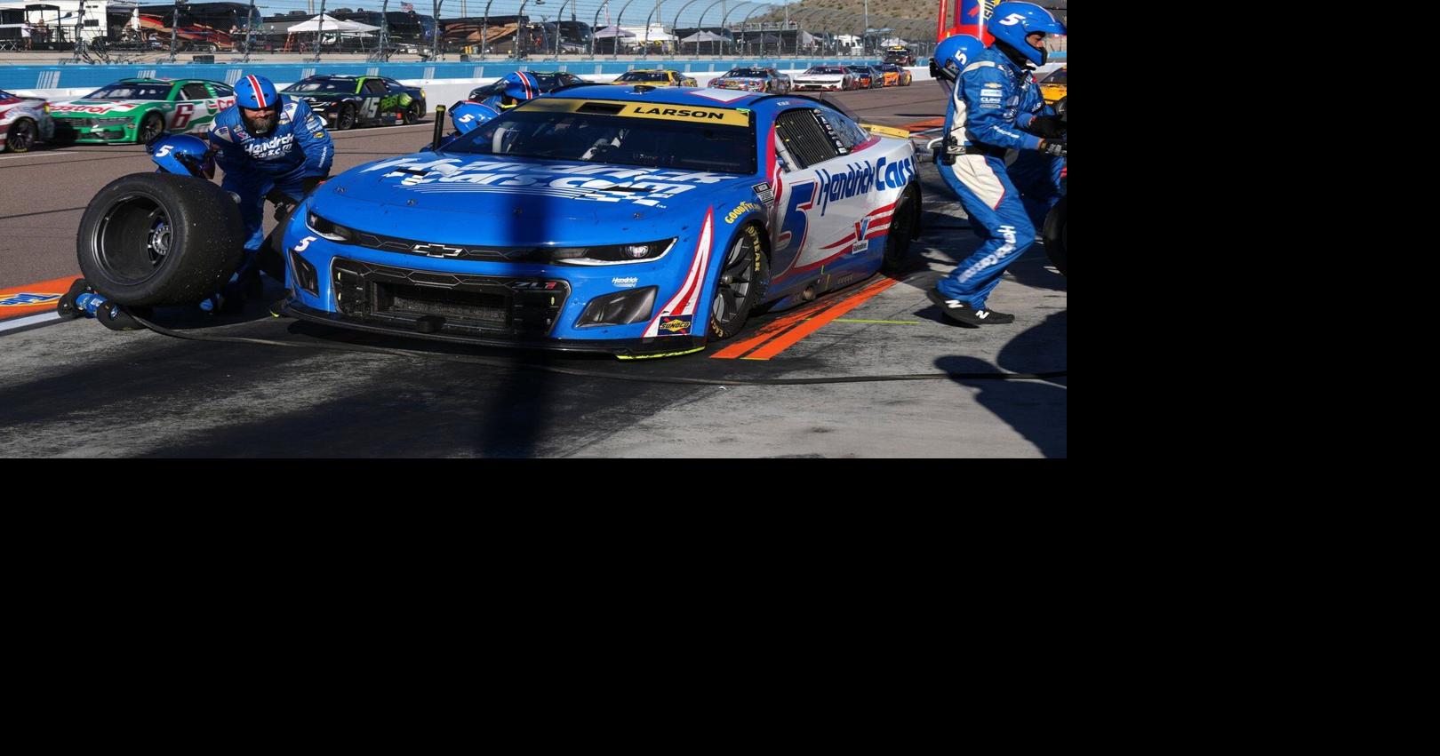 Kyle Larson wins second NASCAR championship, denying Denny Hamlin in ...