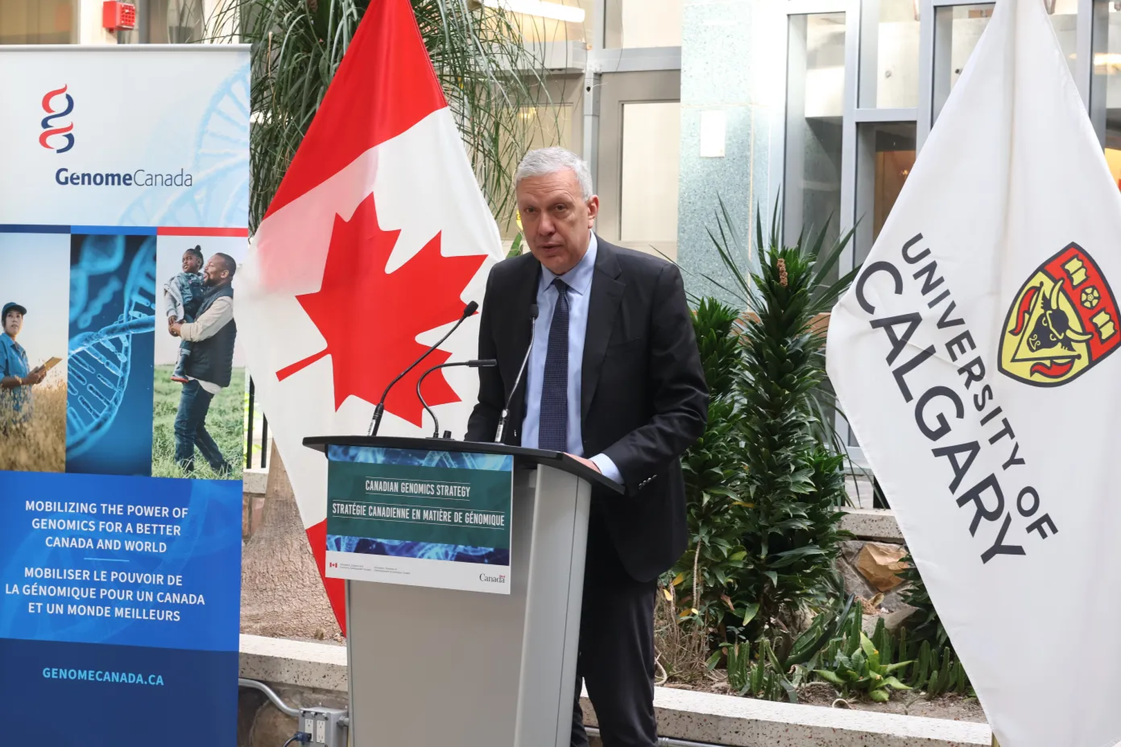 Feds fund three new University of Calgary projects