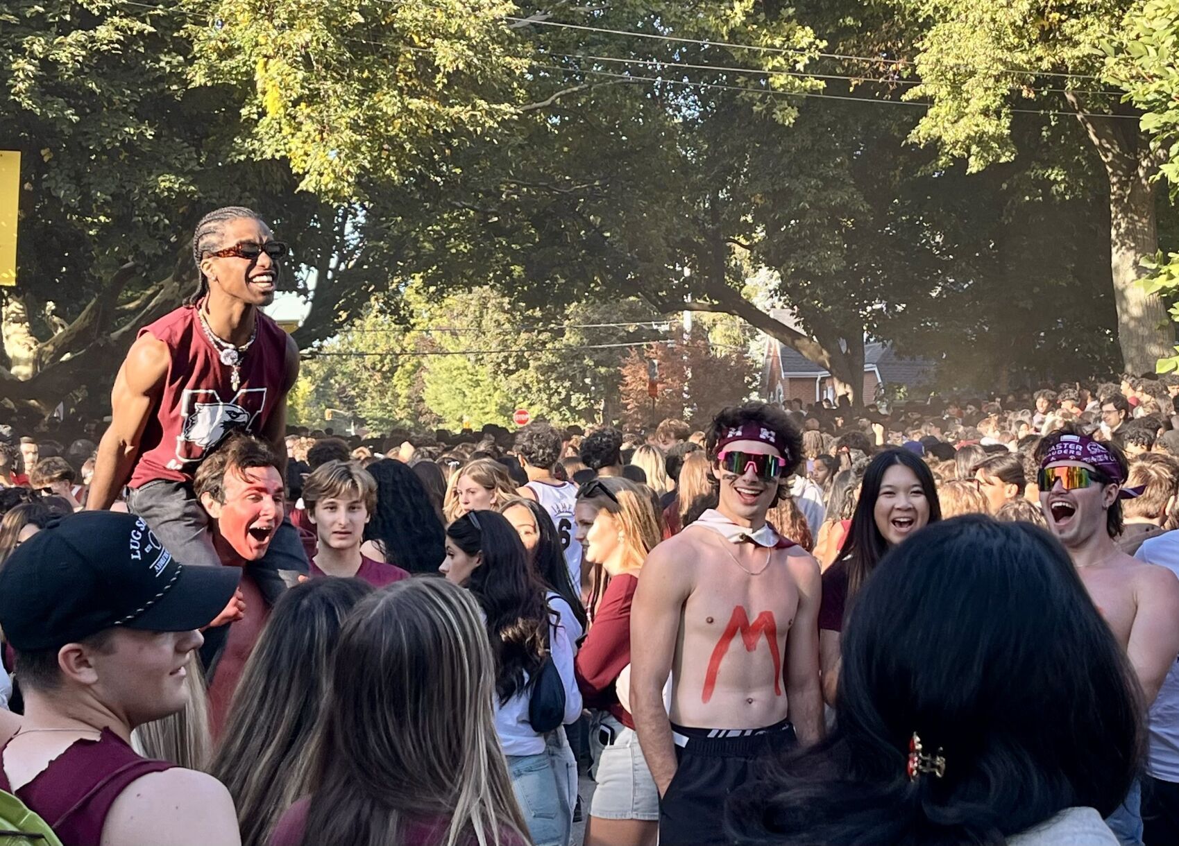 Fake McMaster homecoming street party attracts thousands