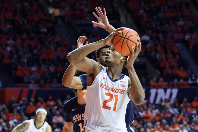 Ben Humrichous scores 21 points, No. 13 Illinois routs Penn State 91-52