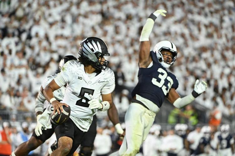 No. 2 Oregon rolling behind latest transfer QB in Dante Moore after ...