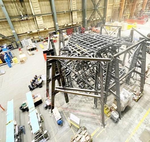 Focal point of world’s biggest cruise ship built in Hamilton