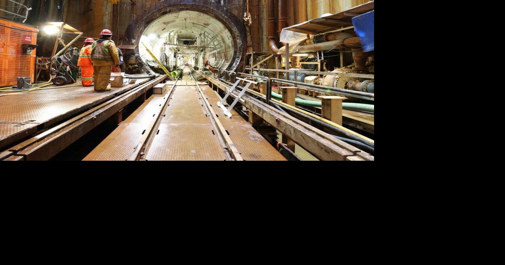 Award-winning Second Narrows water supply tunnel nearly complete
