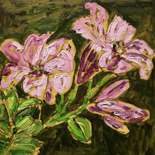 Stephen Altena’s flower paintings reveal the strength in sentimentality