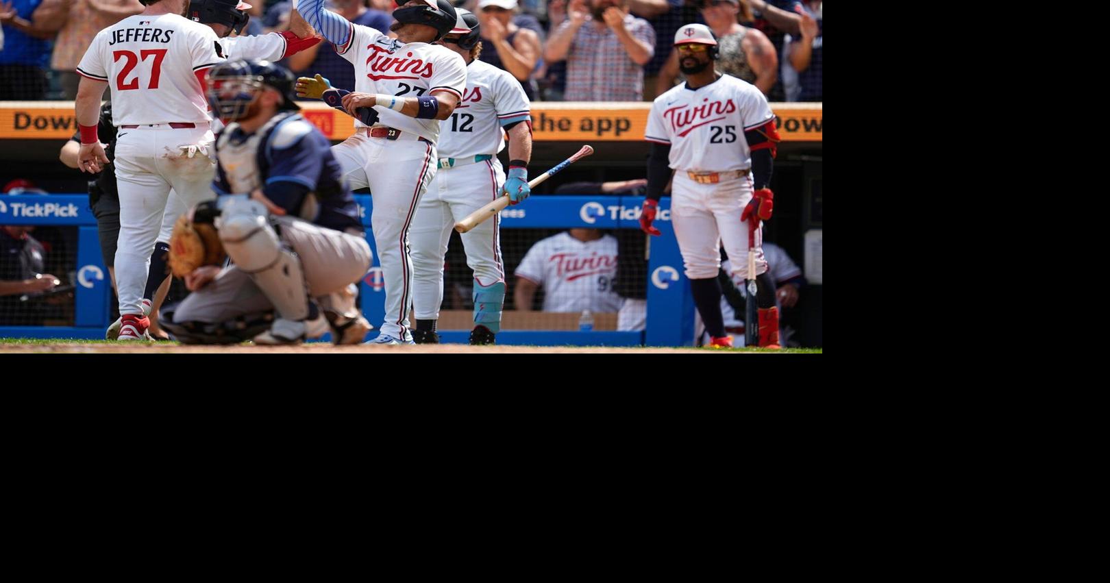 Brooks Lee's walk-off bunt single lifts Twins to 6-5 win over Rays