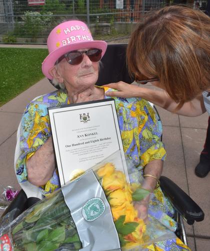 'Inspirational' Hamilton centenarian Ann Konkel celebrates 108th birthday