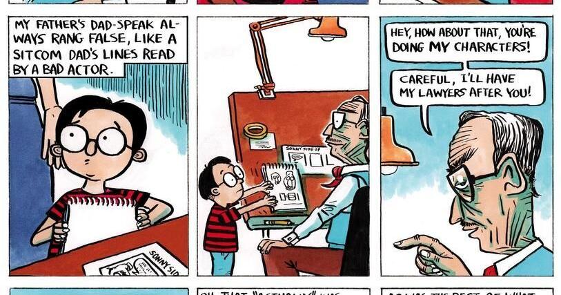 Joe Ollmann’s latest graphic novel, “Fictional Father,” explores the ...