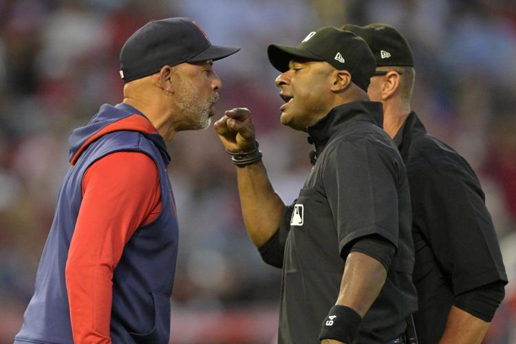 Red Sox manager Alex Cora ejected after another shaky start by Walker ...