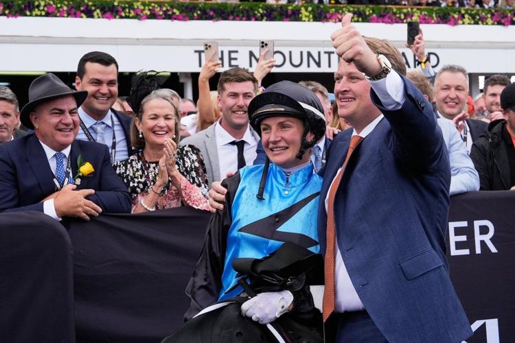 Jamie Melham becomes first female jockey to win historic Australian ...