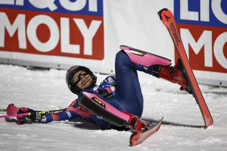 Mikaela Shiffrin finishes 10th in World Cup slalom on her injury ...