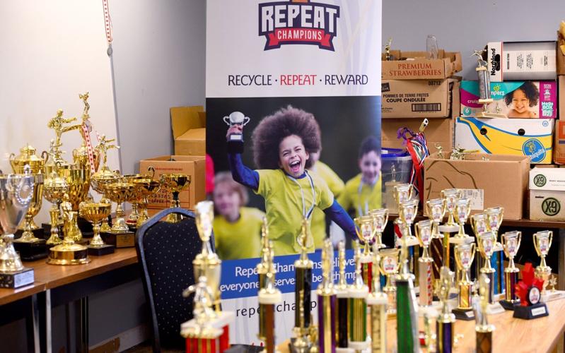 He turns your dusty old trophies into a kid’s smile