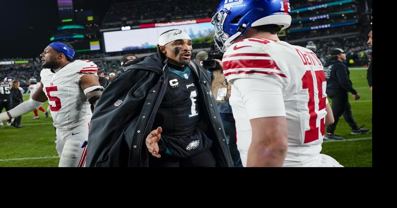 Tommy Devito Benched At Halftime Of Giants Loss To The Eagles