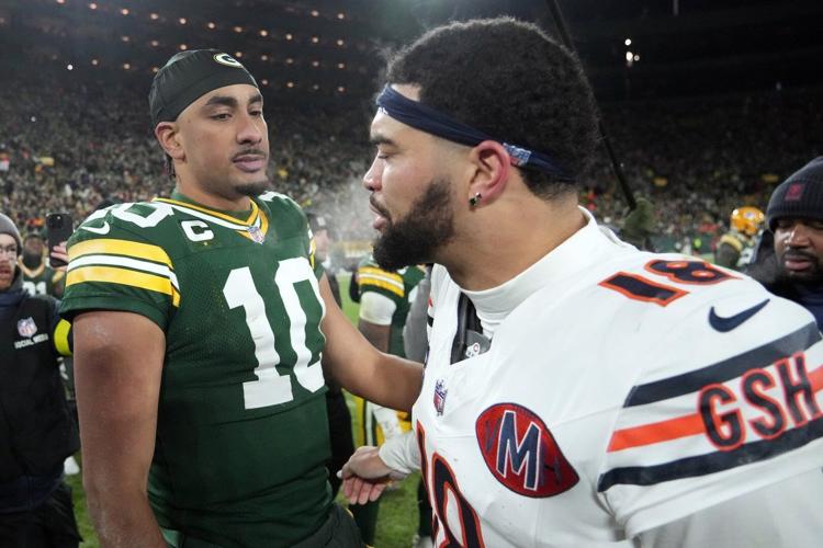 Bears' Caleb Williams blames himself for not throwing better pass on ...