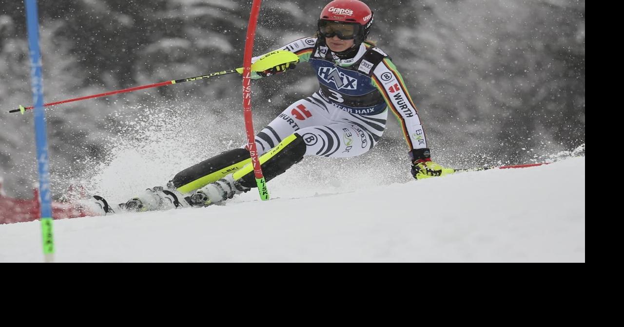 Slovakian skier Vlhova wins World Cup slalom. Shiffrin straddles gate ...