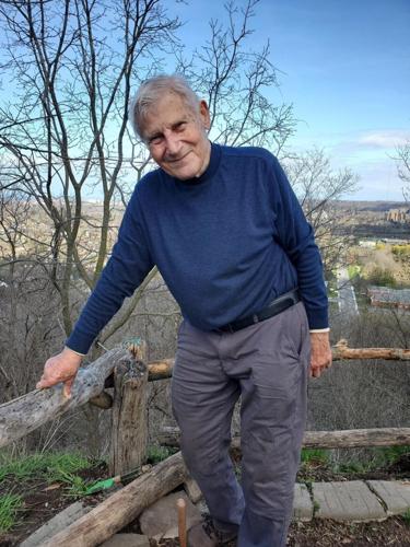 Ulrich Nitka built stairs on Niagara Escarpment for locals