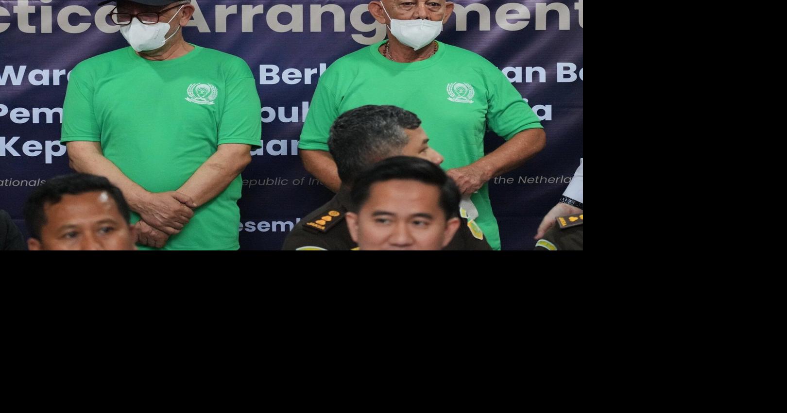 Indonesia sends home 2 Dutch nationals convicted of drug trafficking