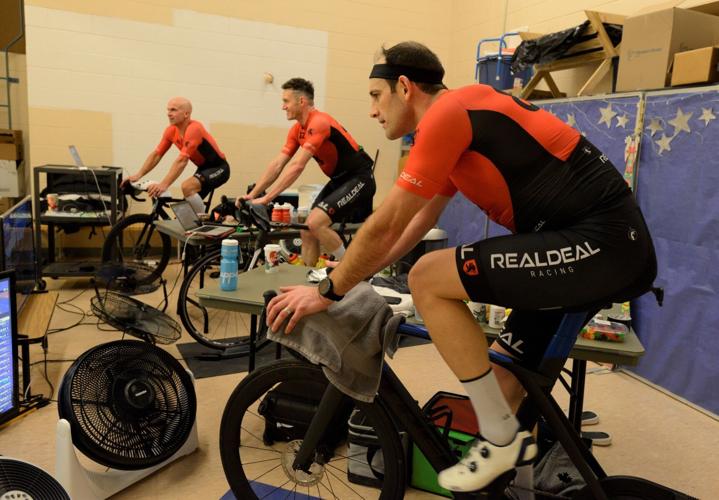 Hamilton cyclists bike for 24 hours to help kids in need