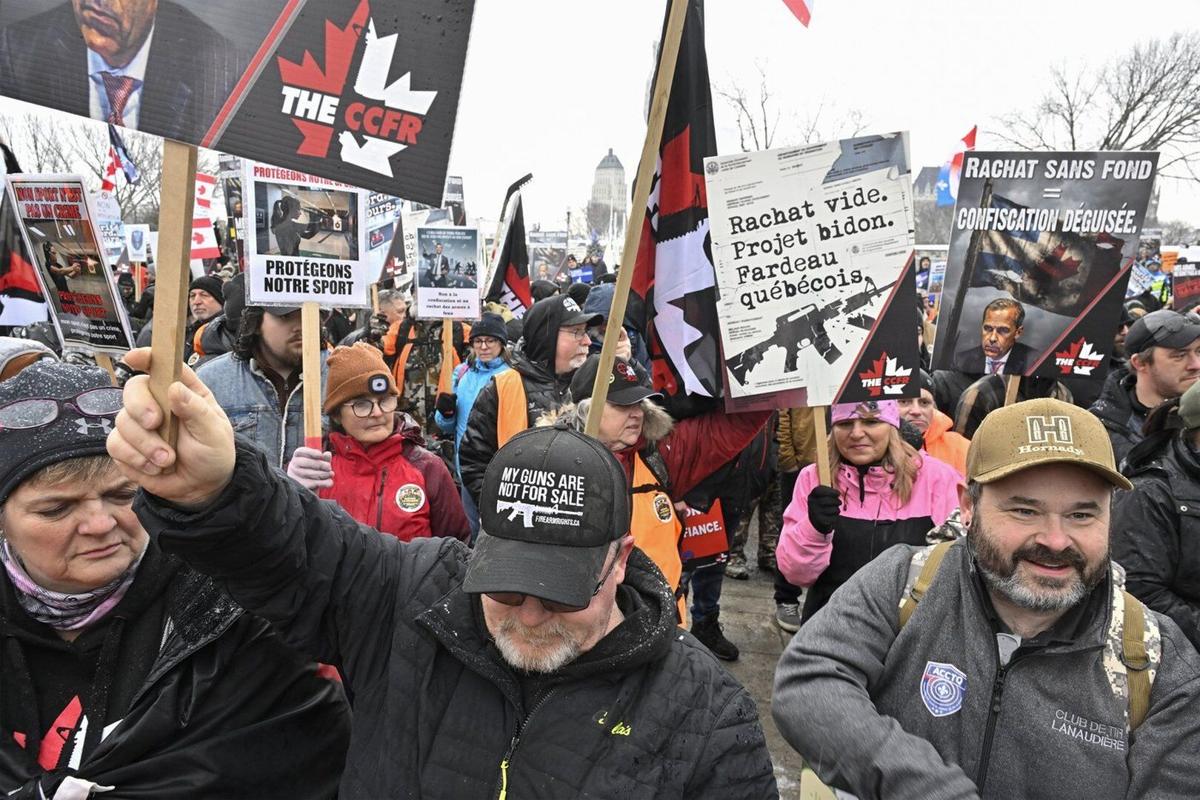 ‘Our guns are not for sale!’ Protesters target Ottawa’s gun buyback program